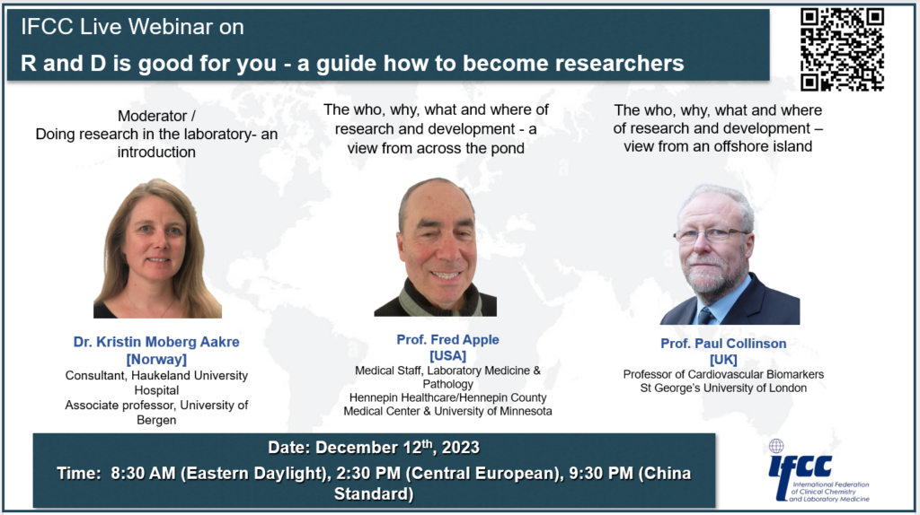 Webinars & Workshop Presentations - IFCC